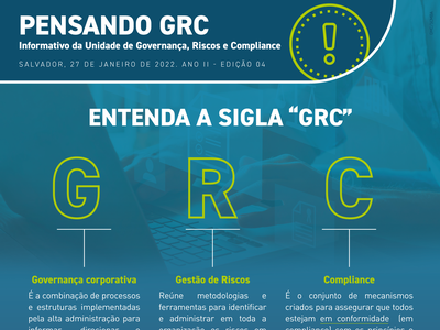 Entenda a sigla GRC - Santa Casa da Bahia